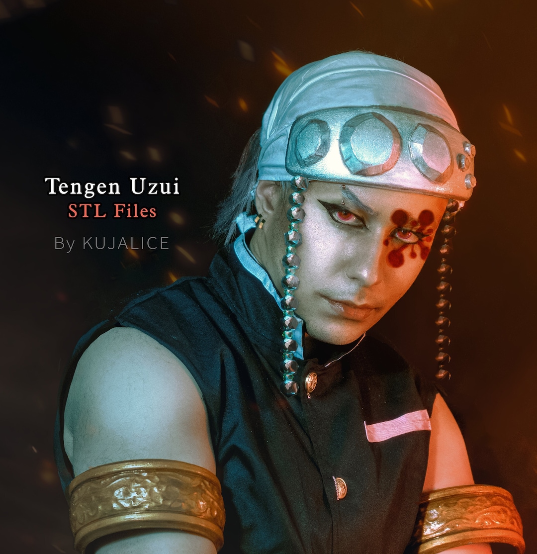 Tengen Uzui Cosplay Accessories: 3D Printing STL Files - Etsy