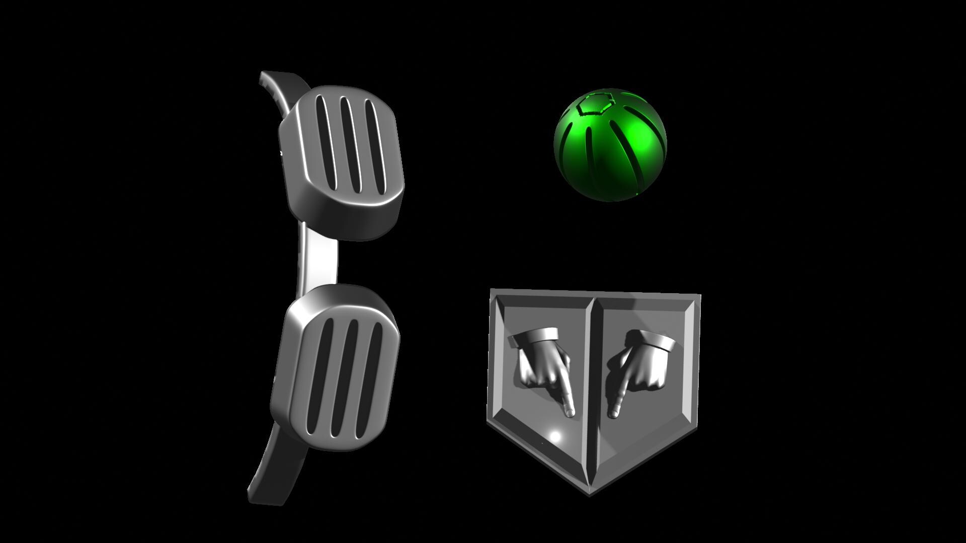Gyro Zeppeli Accessories STL Files for 3D Printing, Jojos Bizarre ...
