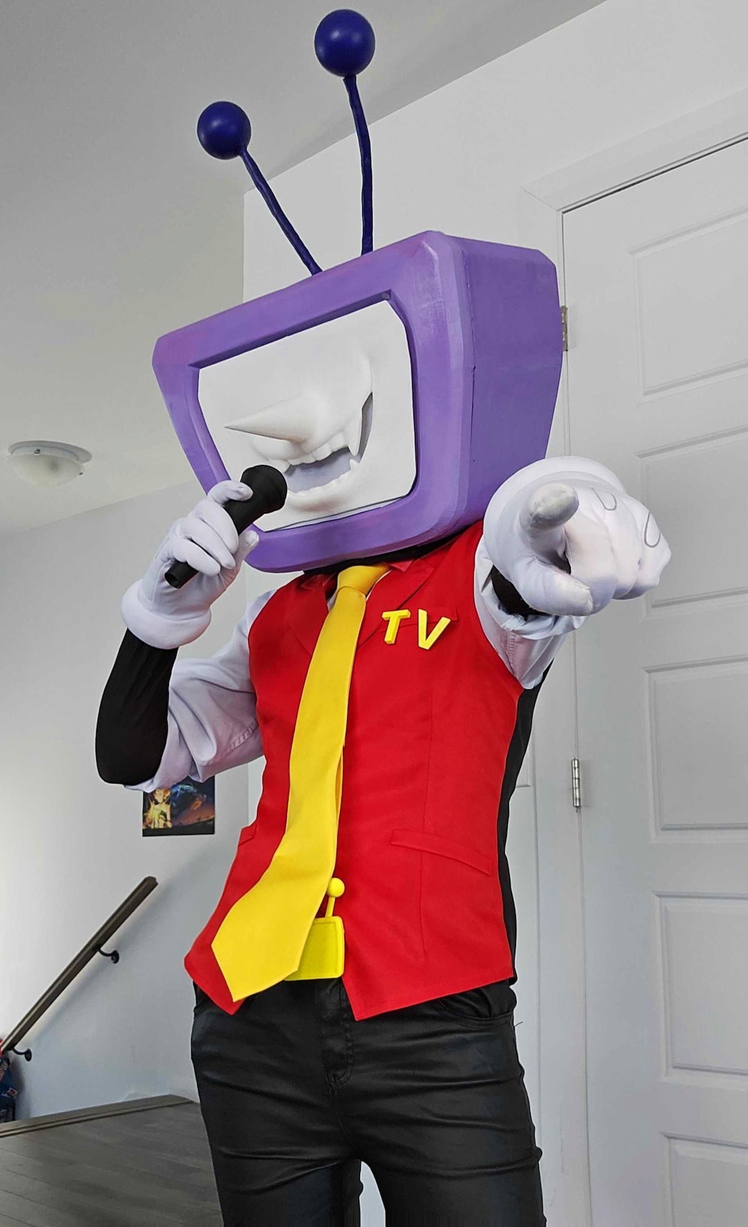 TENNA DELTARUNE MASK 3D Printed for Cosplay - Etsy