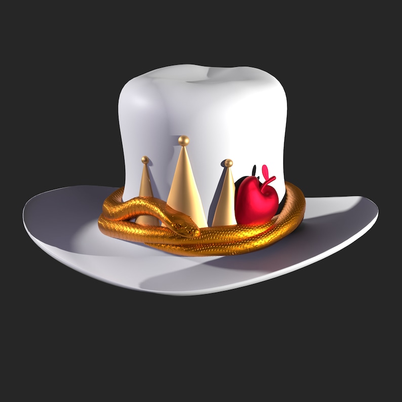 Lucifer Morningstar Hazbin Hotel Cosplay 3D Print STL Files Pack (hat ...