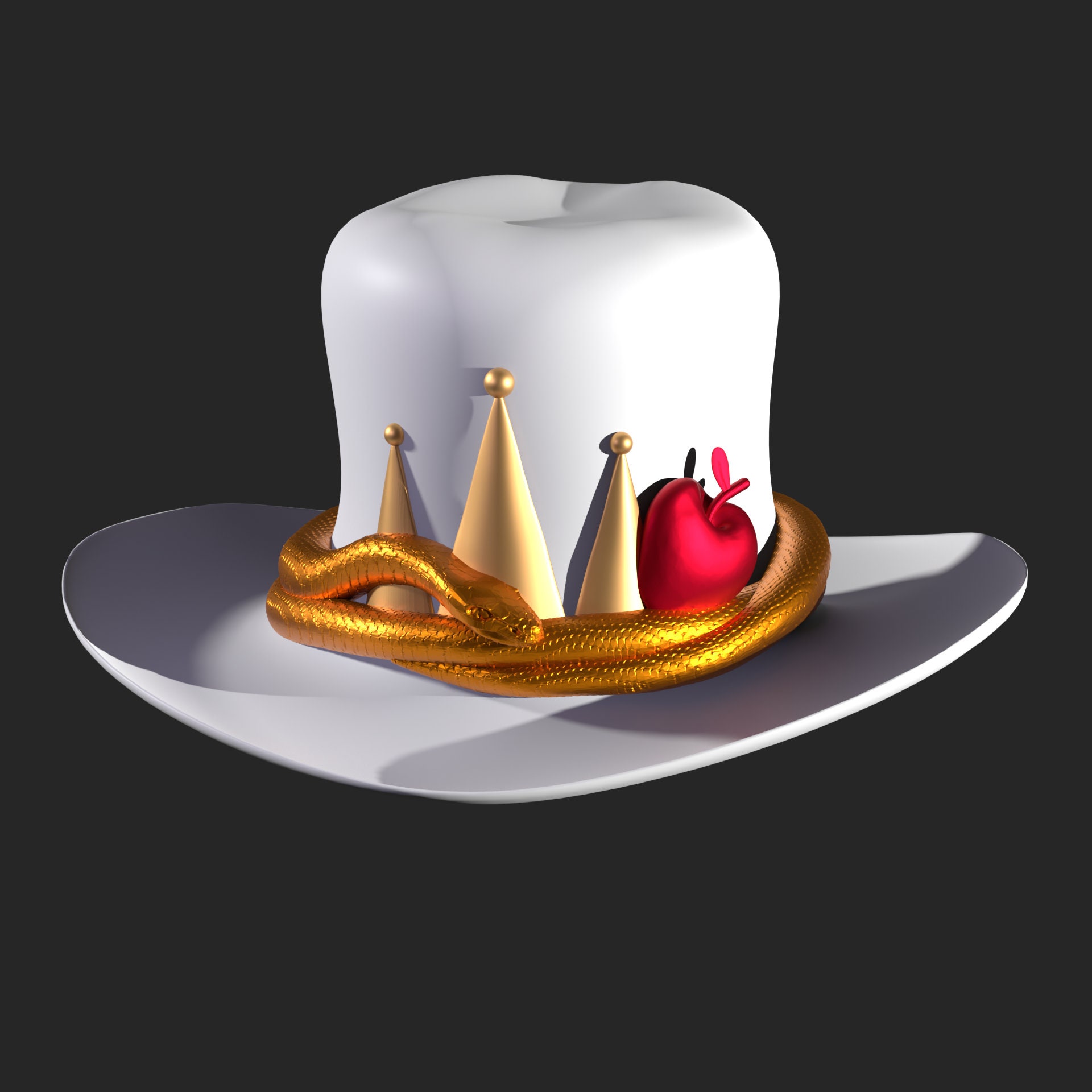 Lucifer Morningstar Hazbin Hotel Cosplay 3D Print STL Files Pack hat ...