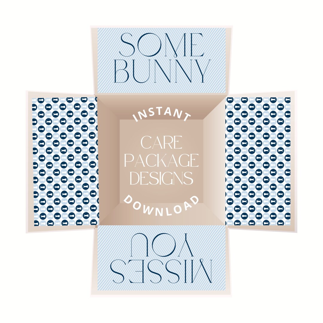Easter Care Package Design – Some Bunny Misses You Printables (digital ...