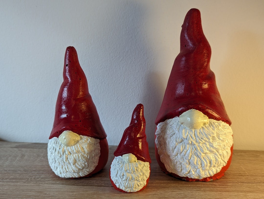 Concrete Elf Sculptures (set of 3) - Etsy
