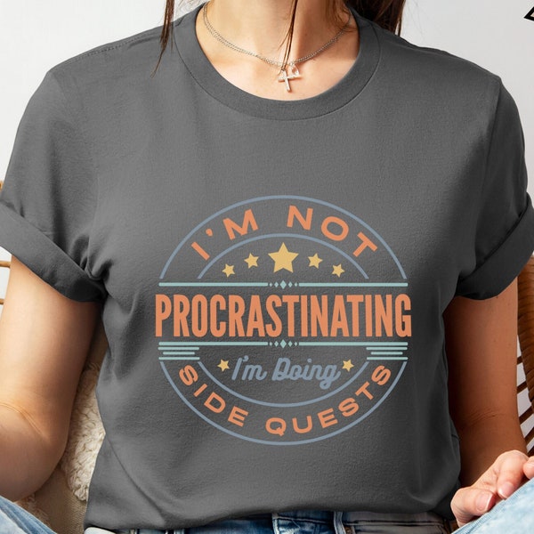 Funny Procrastination Shirt - Etsy