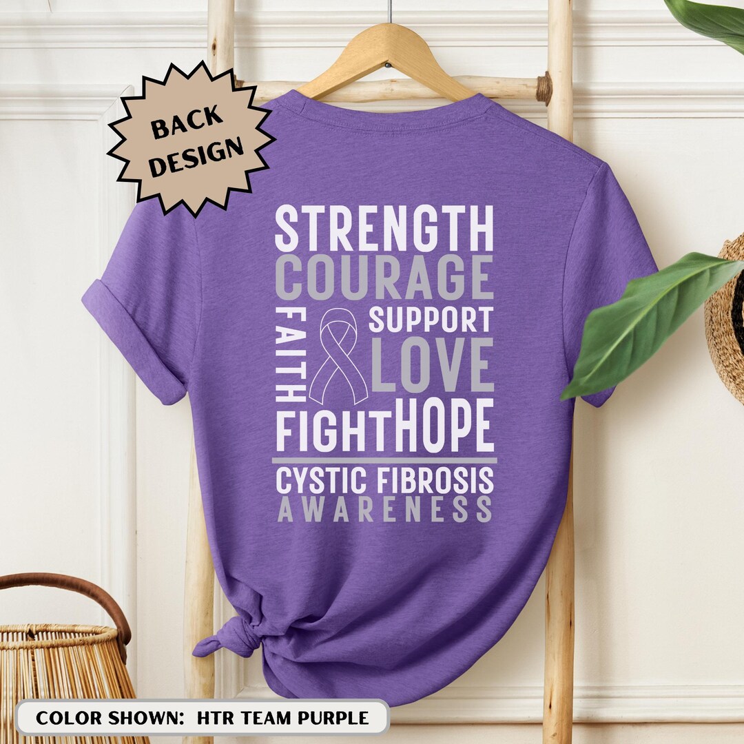 Custom Cystic Fibrosis Awareness Shirt, CF Walk Team Shirt ...