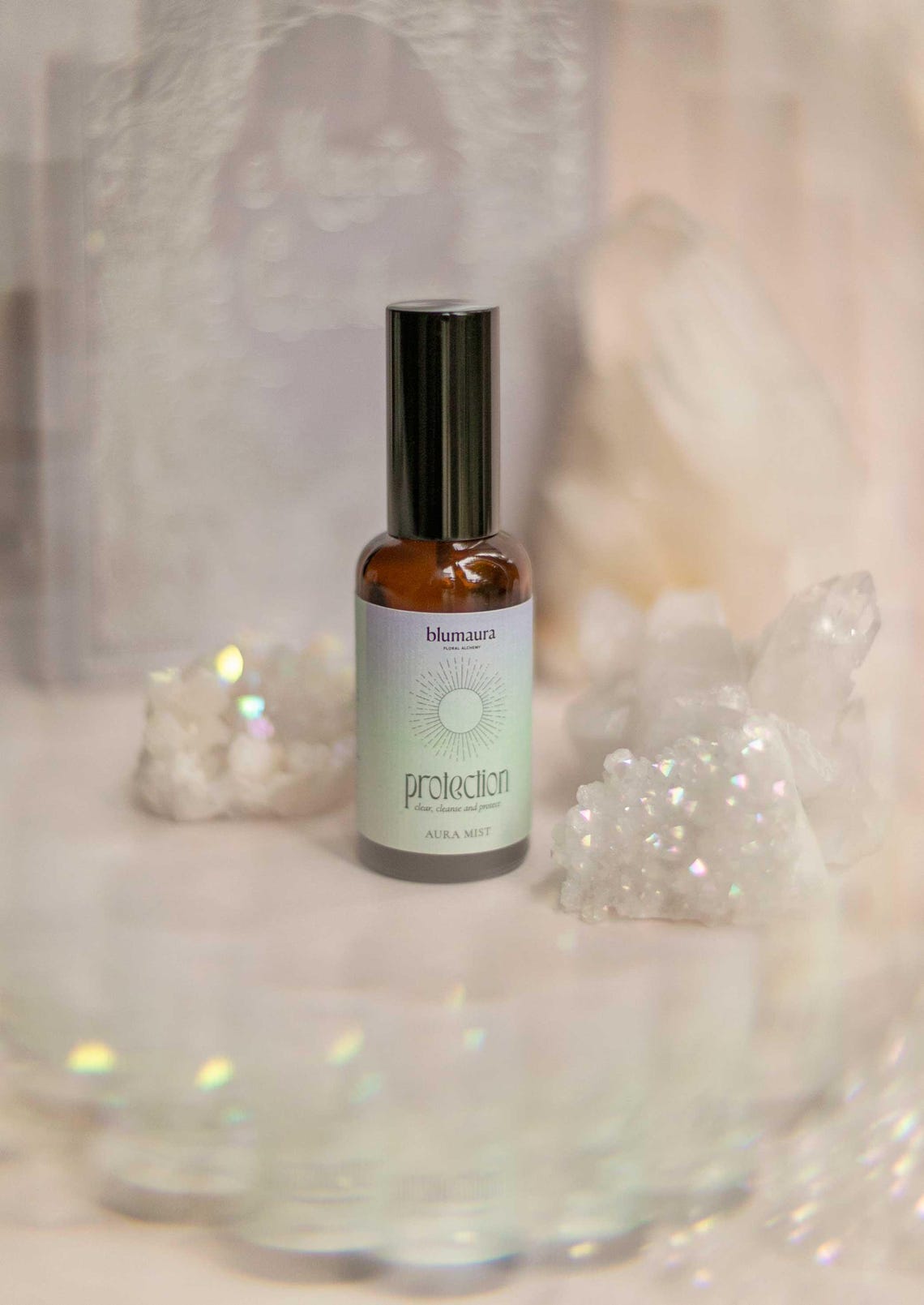 Protection Spray | Aura Cleansing Mist With White Sage, Palo Santo ...