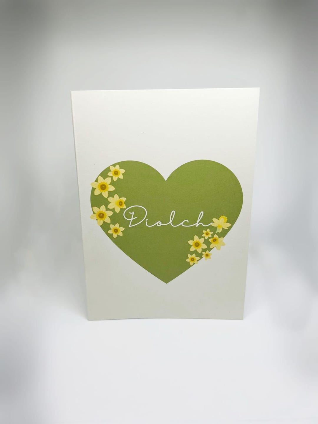 Diolch Card - Welsh Thank You Card - Etsy UK