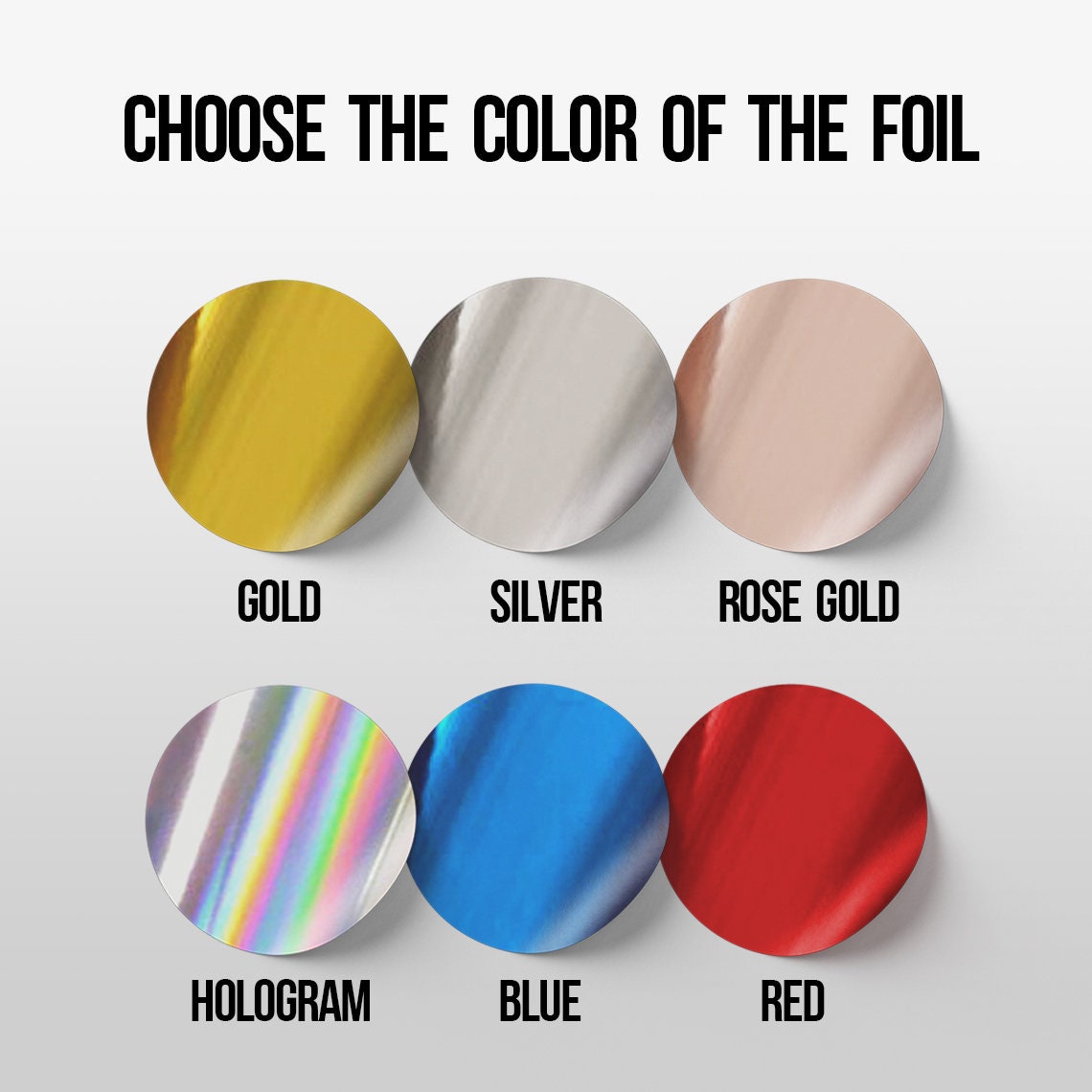 Gold Foil Logo Stickers: Custom Product Labels, Waterproof Vinyl - Etsy