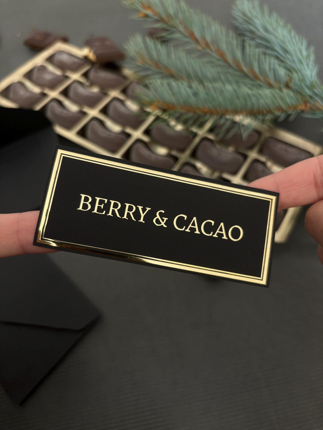 Custom Gold Foil Labels: Luxury Product & Chocolate Packaging - Etsy