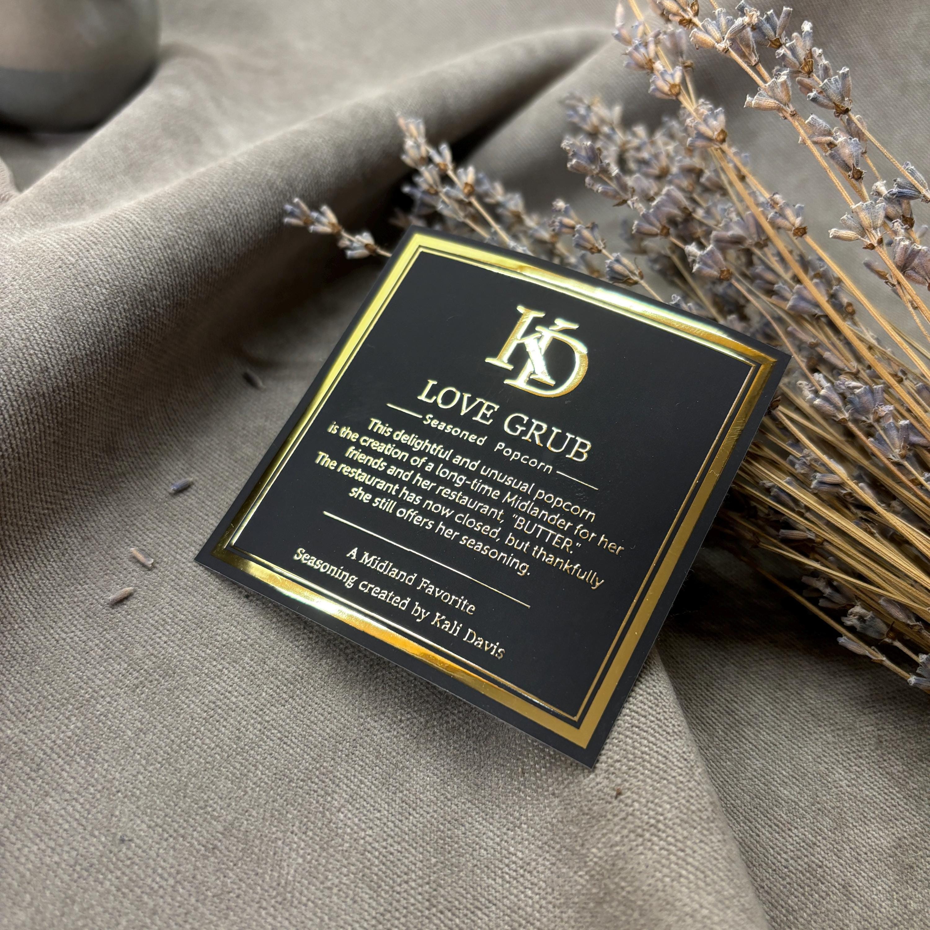 Custom Gold Foil Stickers: Logo Labels for Packaging - Etsy