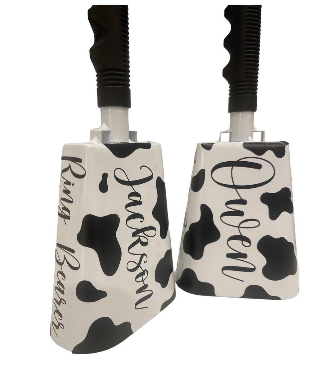Customizable Steel White Cow Bells - Etsy