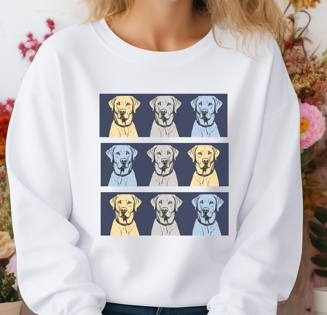 Cozy Lab Sweatshirt, Perfect Lab Lover Gift, Labrador Obsessed ...