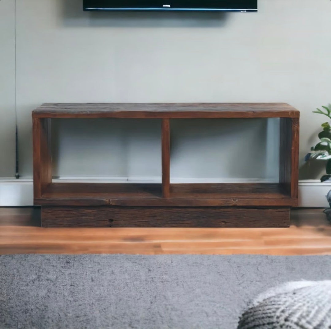 Reclaimed Wood TV Stand / TV Unit / Open Shelves Unit / Media Unit ...