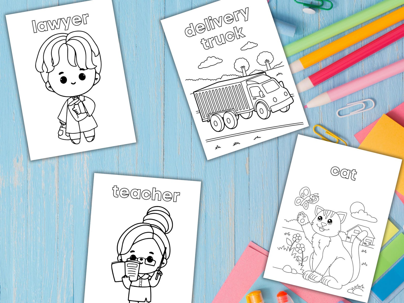 85 Coloring Worksheet Activity for Kids, Toddlers, Preschoolers ...
