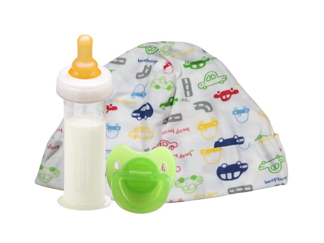 Reborn Baby Doll Boys OOAK Fake Formula Bottle Faux Milk Modified Putty ...