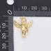 Weeping Baby Cherub Angel Add-on Charm in Gold Filled, Valentine Love ...