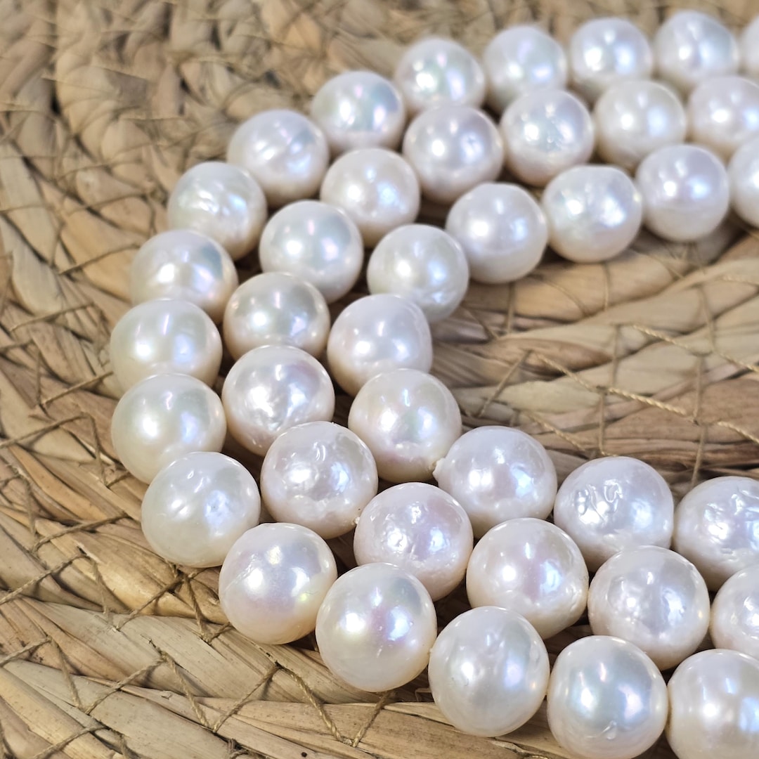Natural Edison Pearl 10, Loose Beads Natural Color Freshwater Pearls ...