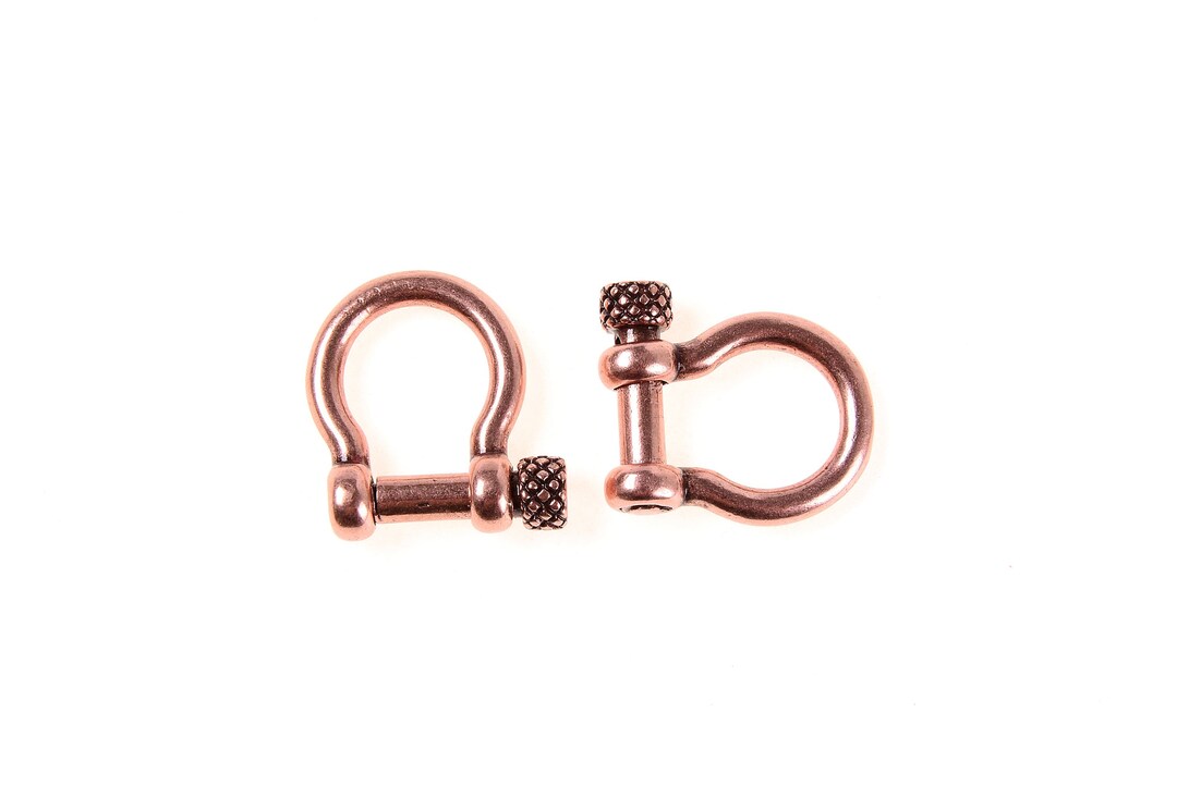 Bow Shackle Clasp With Screw Pin for Paracord Bracelet, Adjustable D ...