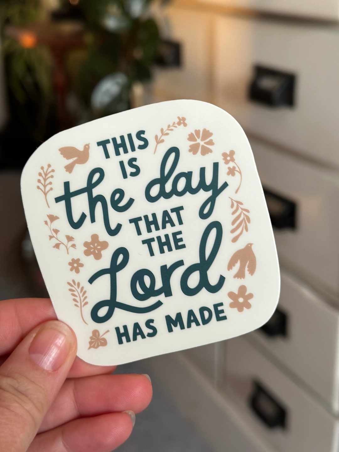 This is the Day That the Lord Has Made Sticker - Etsy
