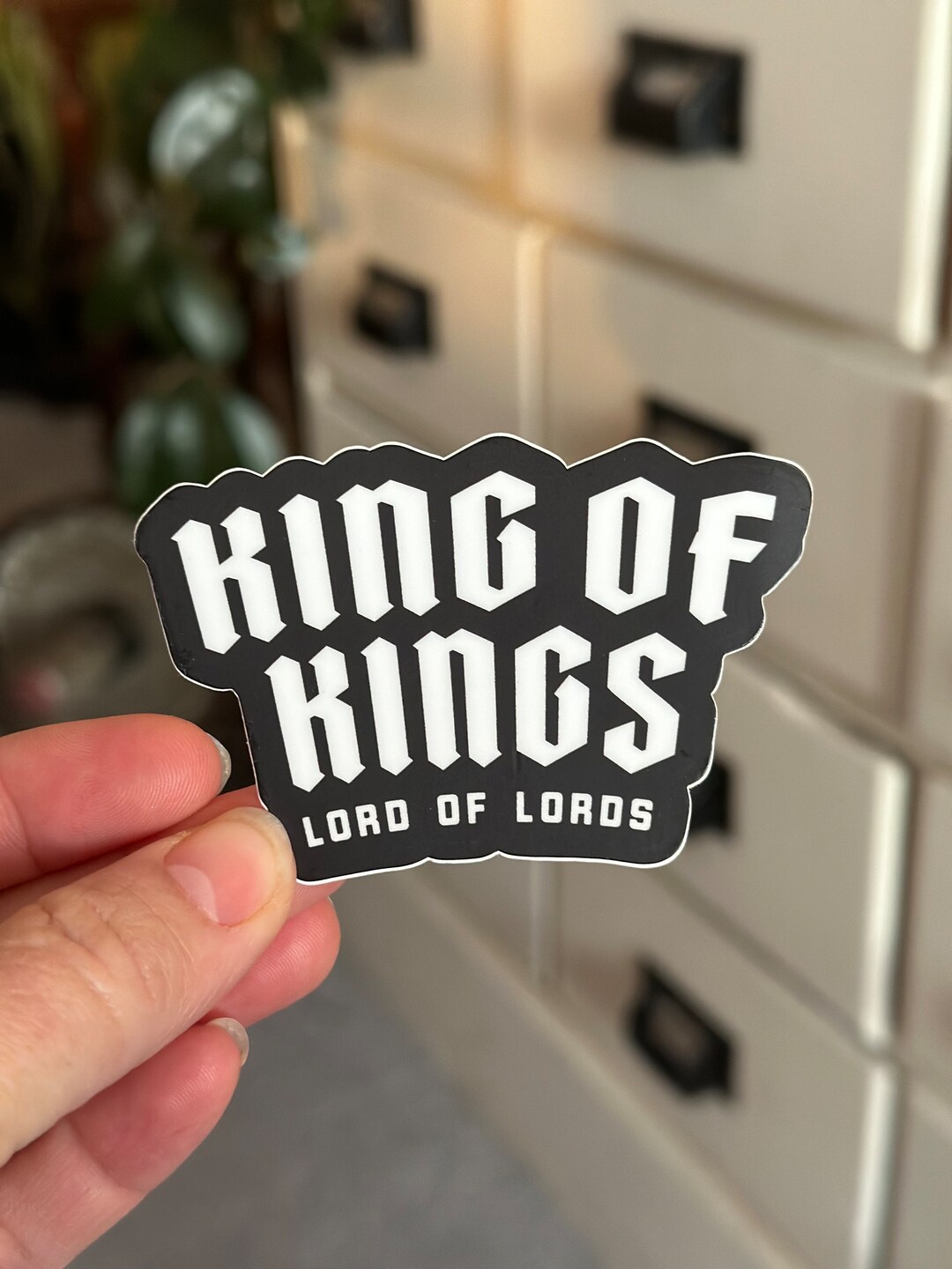 King of Kings Sticker - Etsy