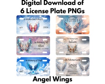 Memorial License Plate - Etsy