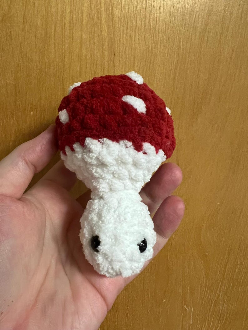 Crochet Mushroom Pop-it Fidget - Etsy