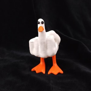 DUCK YOU! Middle Finger Duck - Etsy