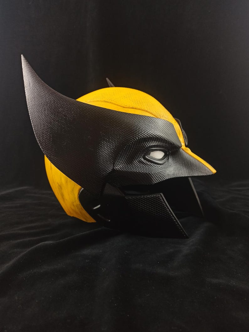 Wolverine Mask Hand Painted Helmet With Magnets Cosplay Halloween ...