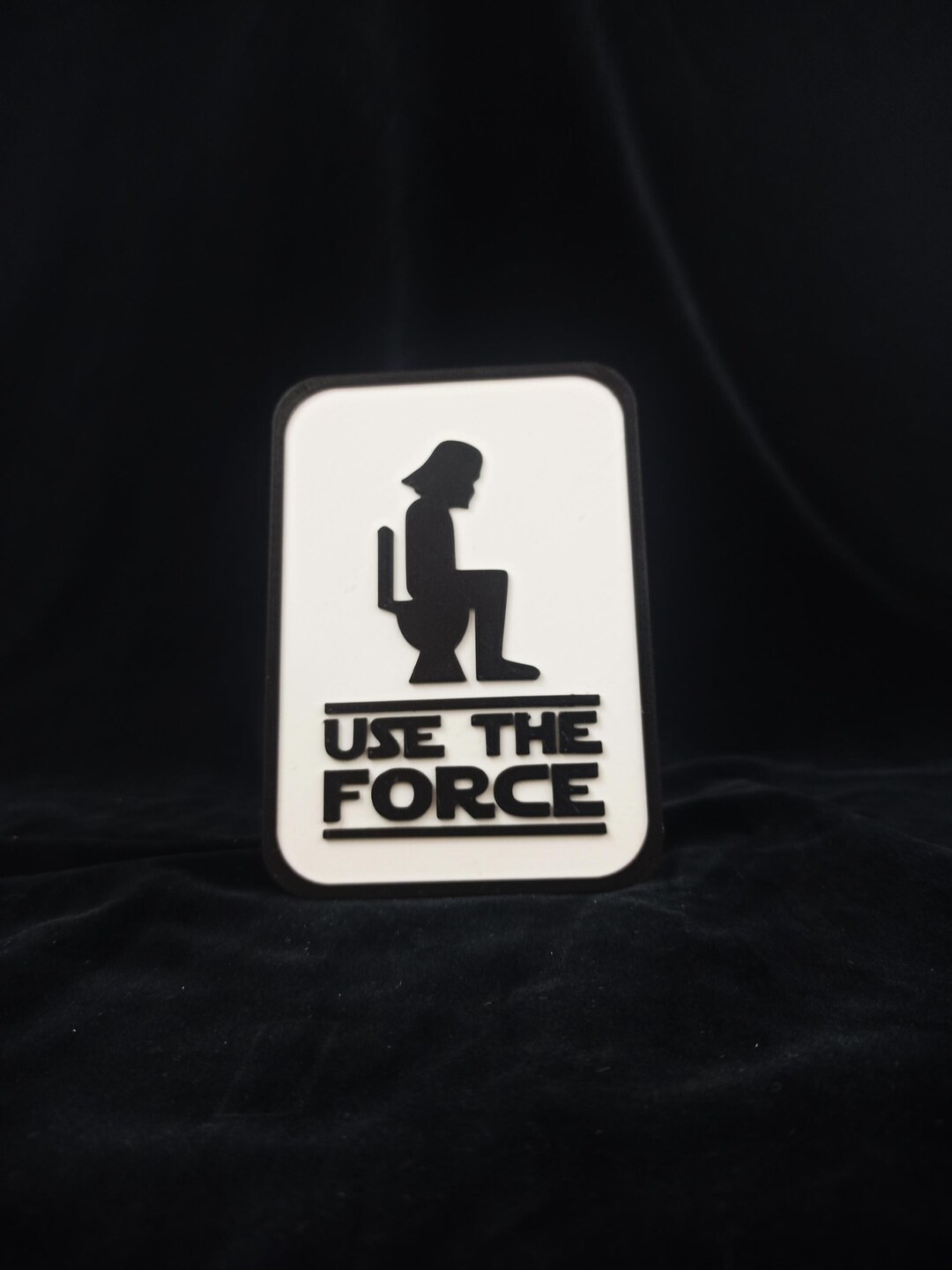 Darth Vader "use the Force" Bathroom Door Sign - Etsy