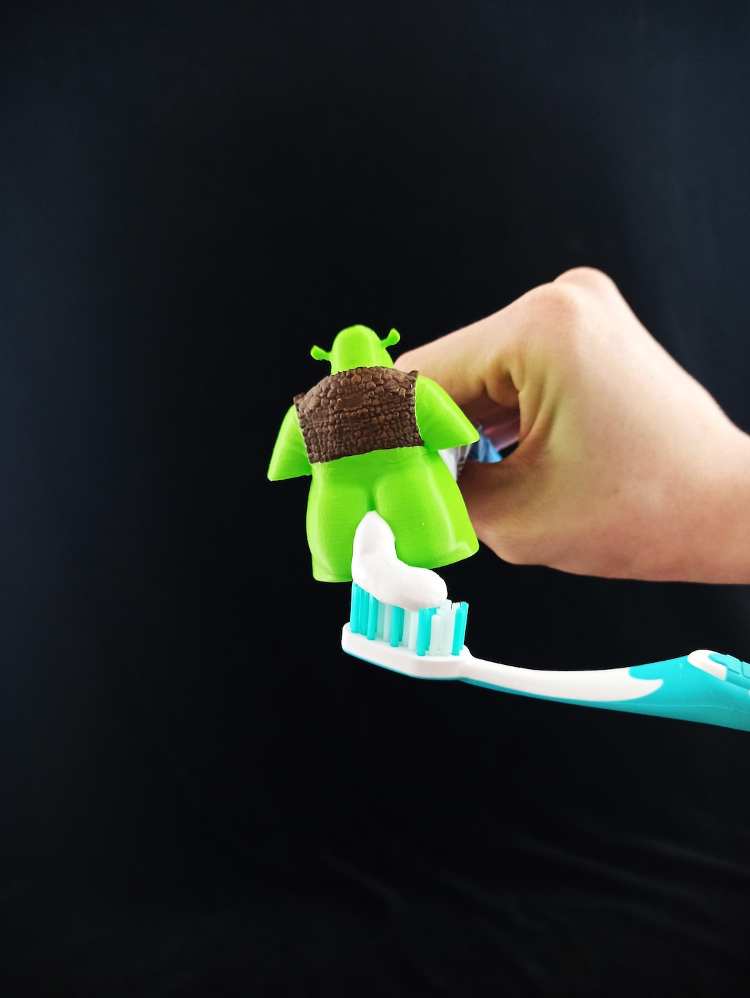 Shrek Toothpaste Topper Hand Painted - Etsy
