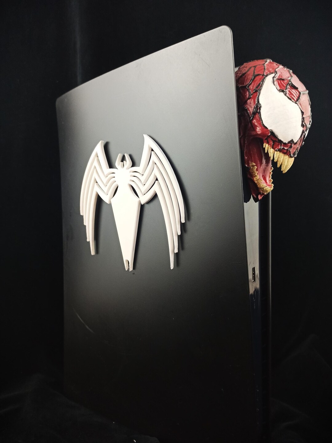 3D Custom Venom Logo and Carnage Head for Playstation 5 PS5 - Etsy