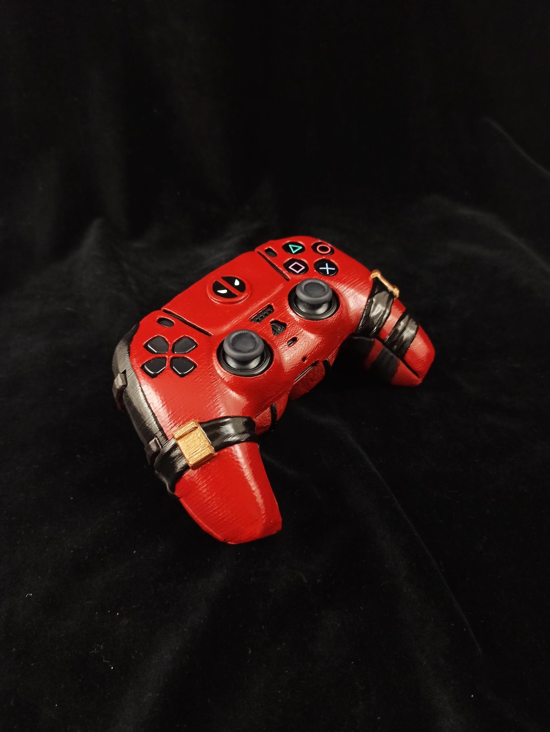 Deadpool Ps5 Controller Cover Hand Painted PS5 Controller Case - Etsy