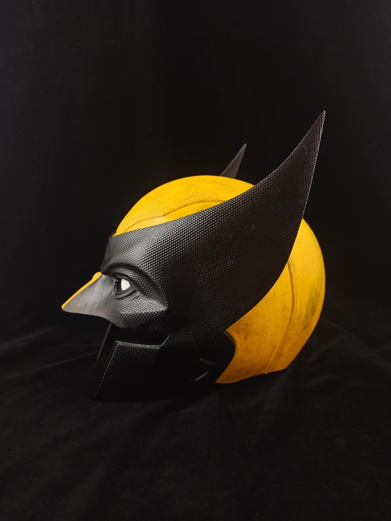 Wolverine Mask Hand Painted Helmet With Magnets Cosplay Halloween ...