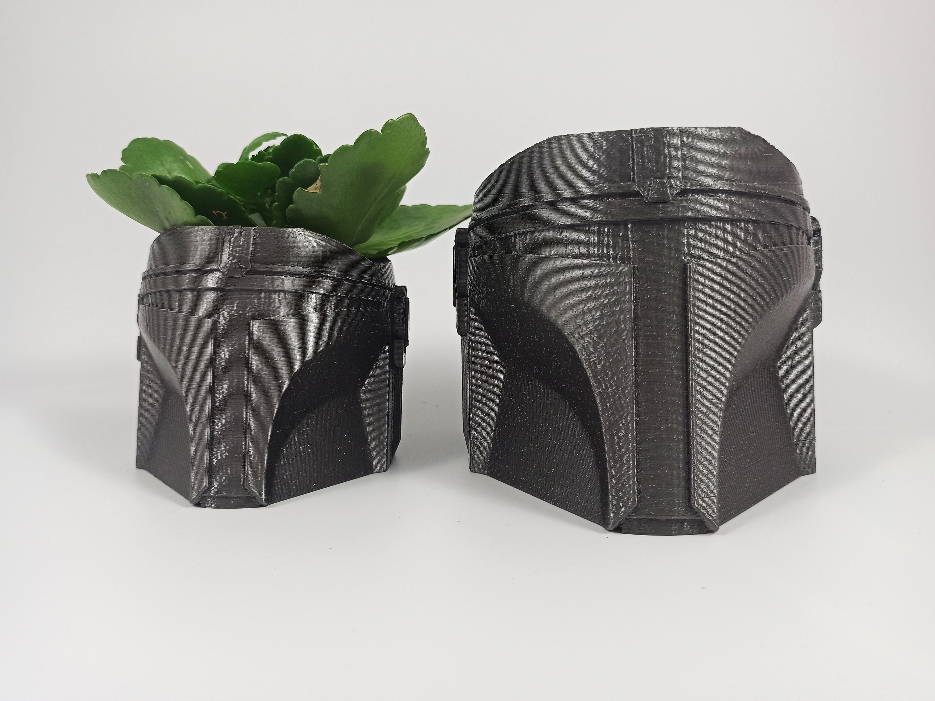 Star Wars Flowerpot Mandalorian Planter - Etsy