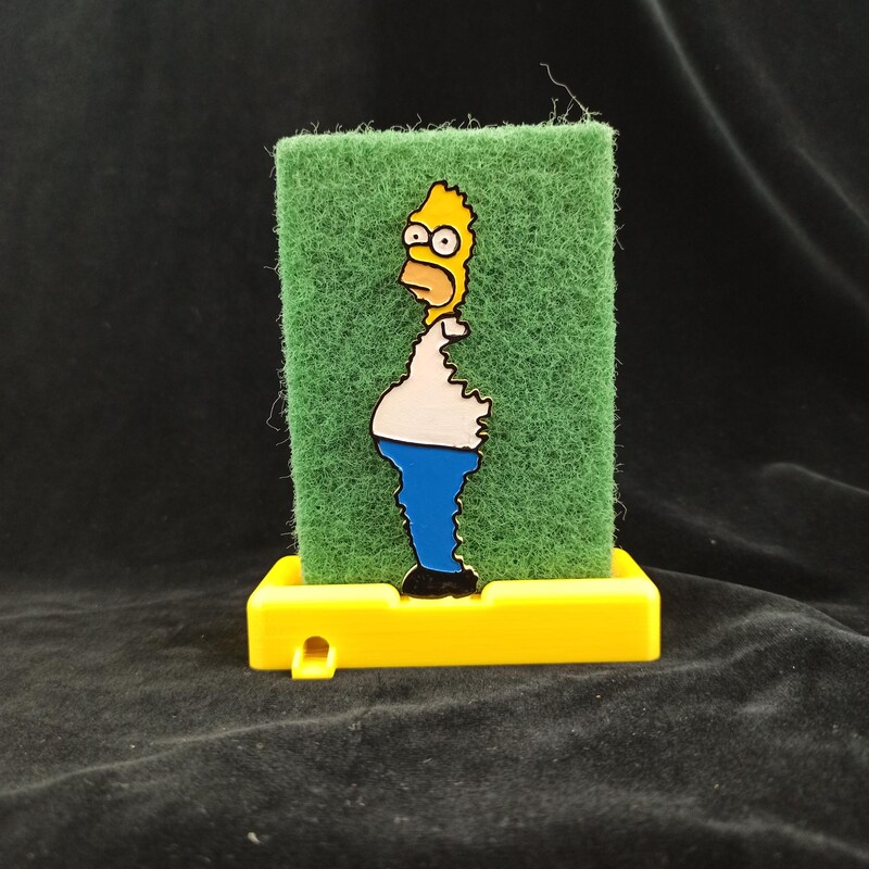 Homer Simpson Sponge Holder - Etsy