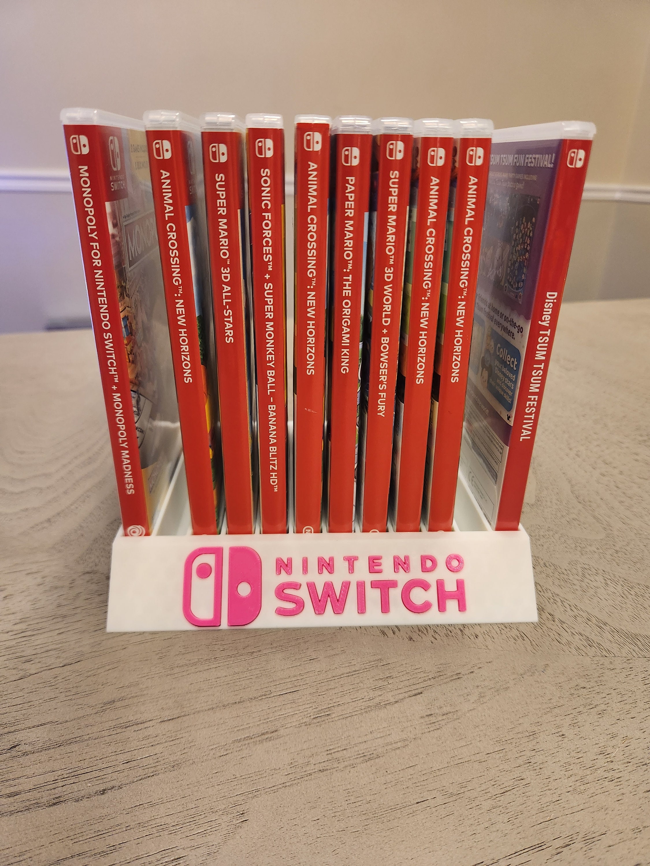 Nintendo Switch Game Case Display Holds 12. Customizable - Etsy