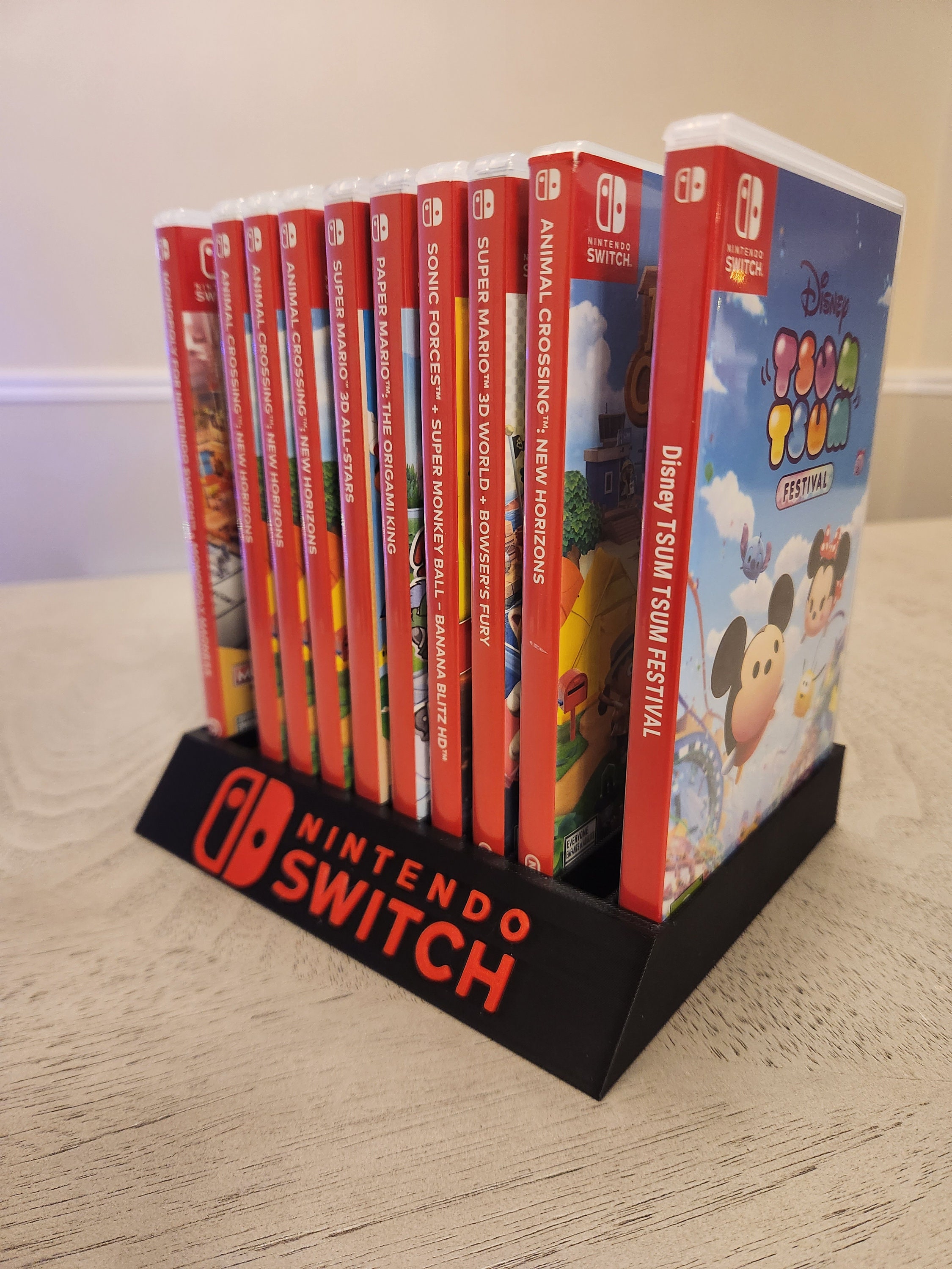 Nintendo Switch Game Case Display Holds 12. Customizable - Etsy