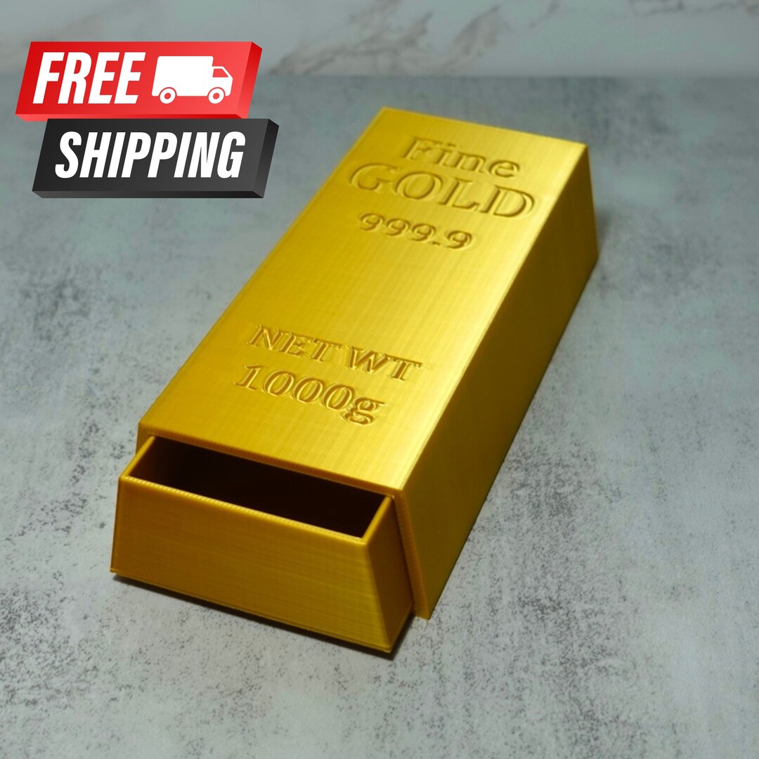 Gold Bar Storage Compartment/hidden Storage - Etsy