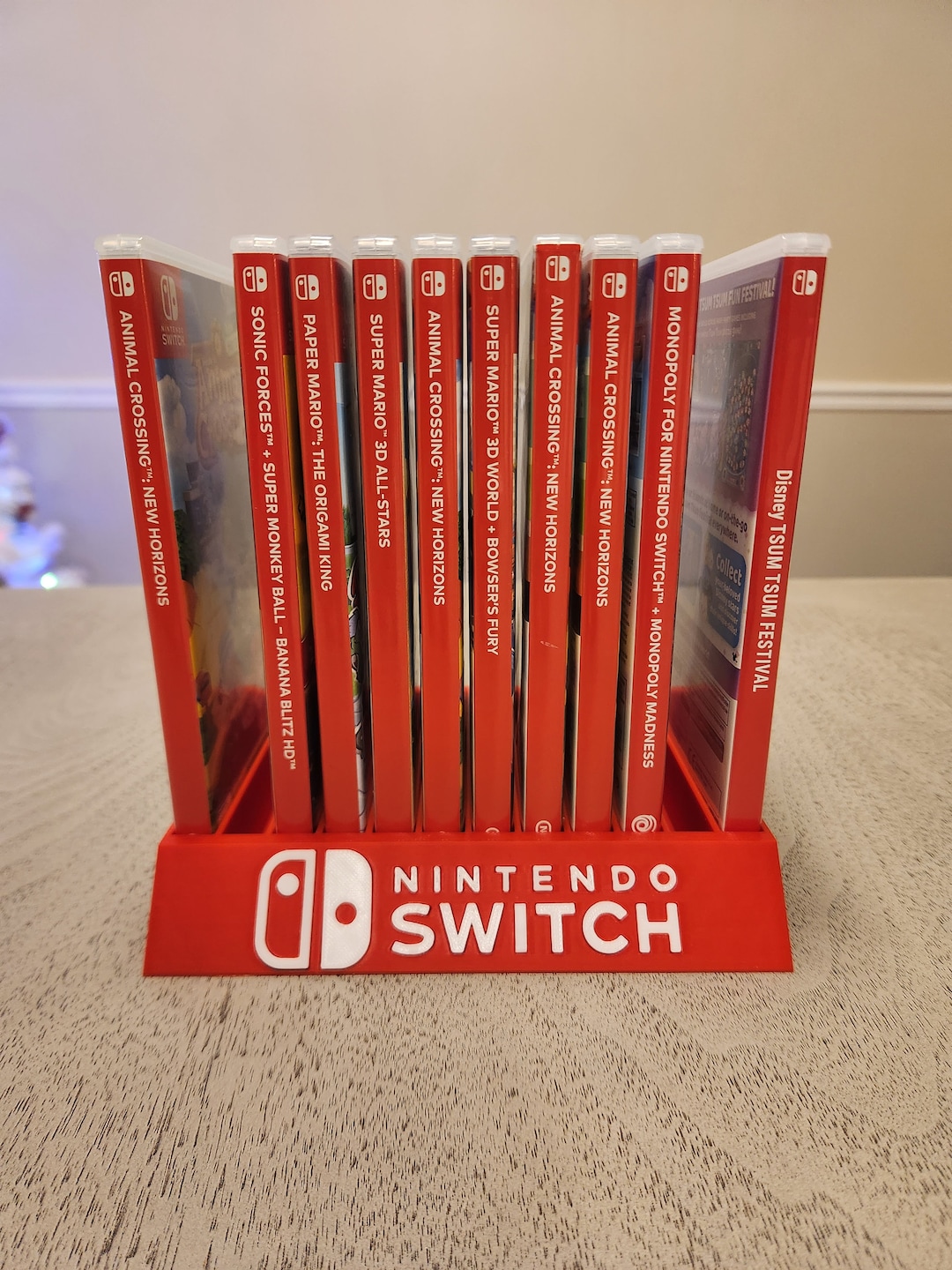 Nintendo Switch Game Case Display Holds 12. Customizable - Etsy