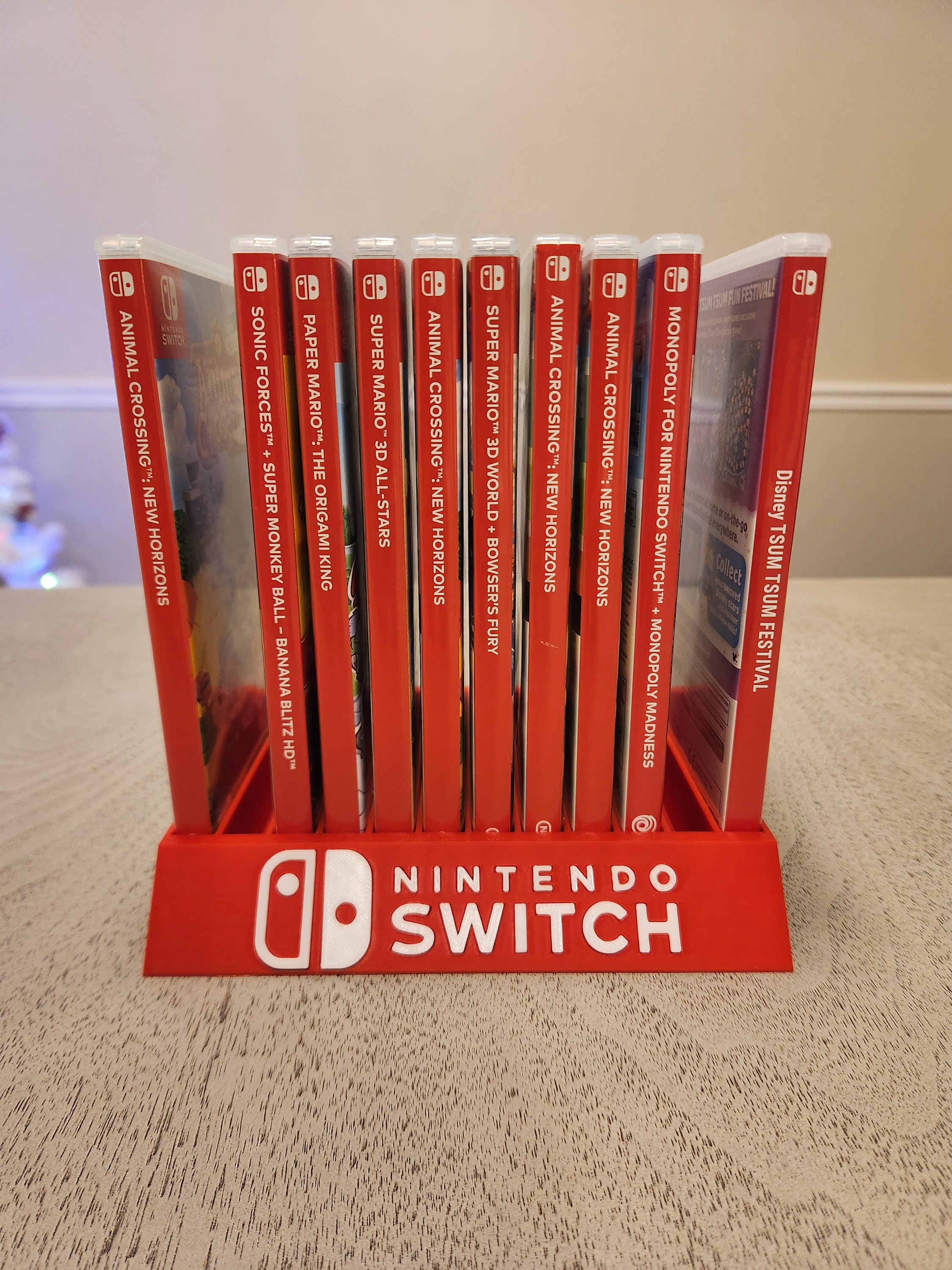 Nintendo Switch Game Case Display Holds 12. Customizable - Etsy