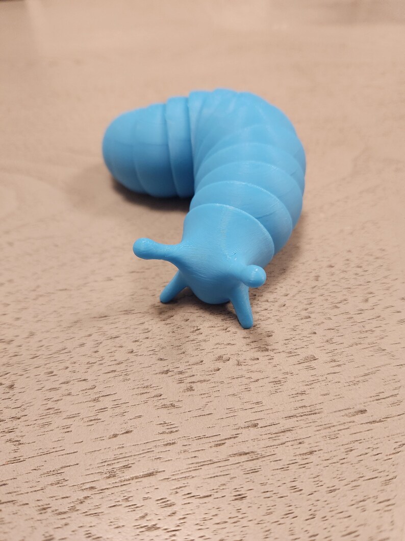 Articulating Slug Toy Mesmerizing Sounds Shake and Play Unique Gift - Etsy