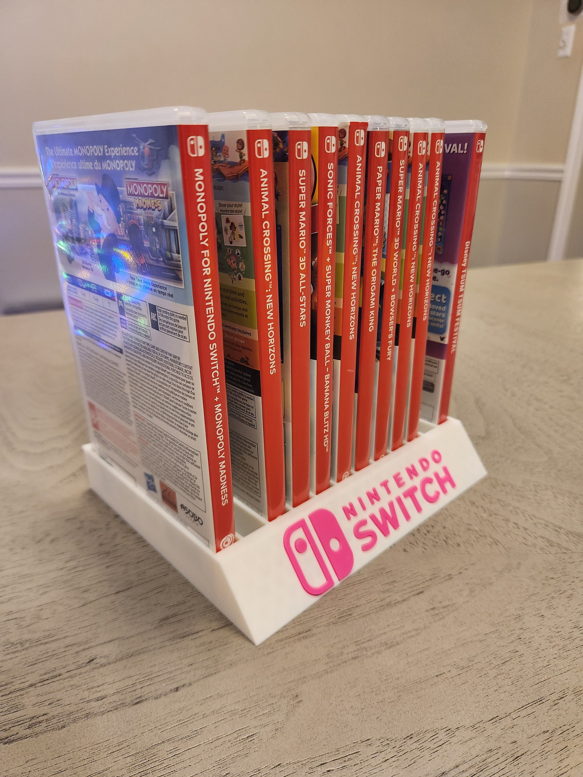 Nintendo Switch Game Case Display Holds 12. Customizable - Etsy