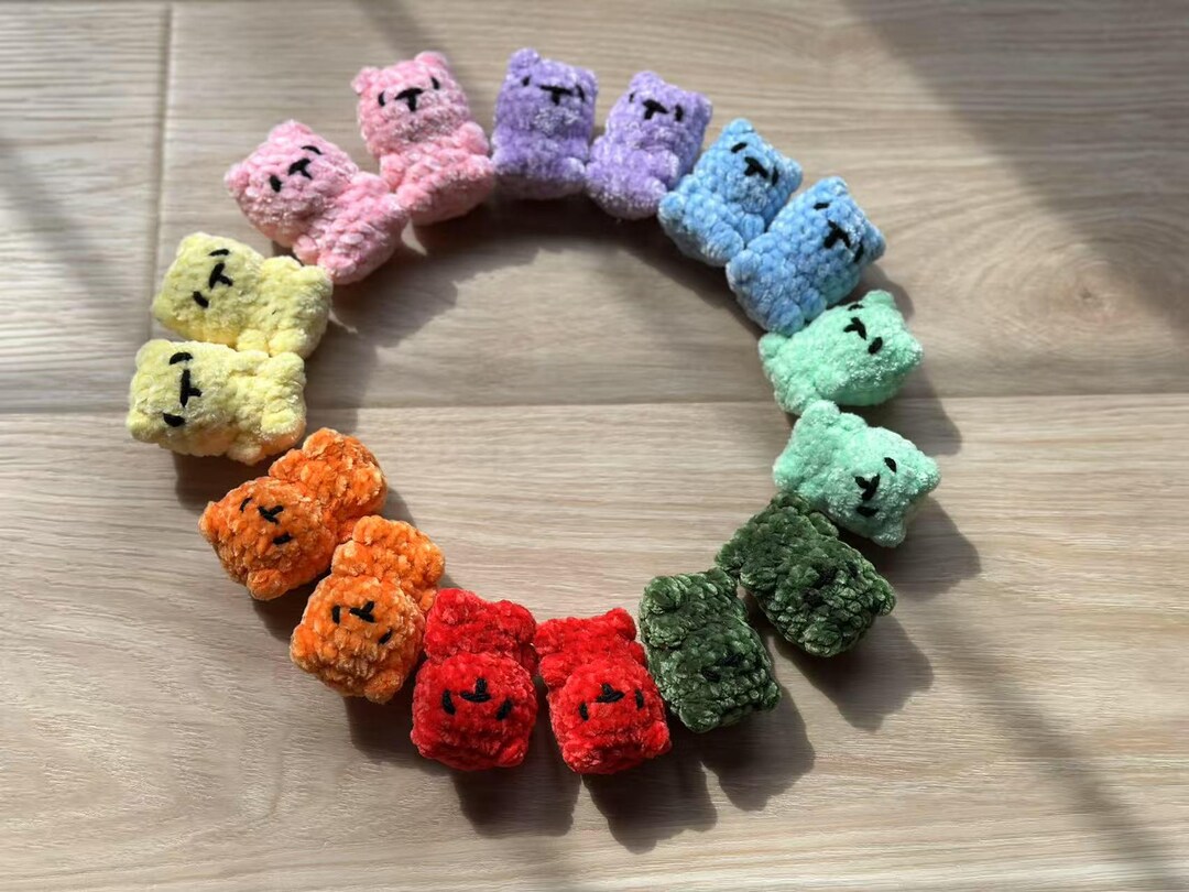 No Sew Gummy Bear Crochet Pattern – Easy Amigurumi PDF, Beginner ...