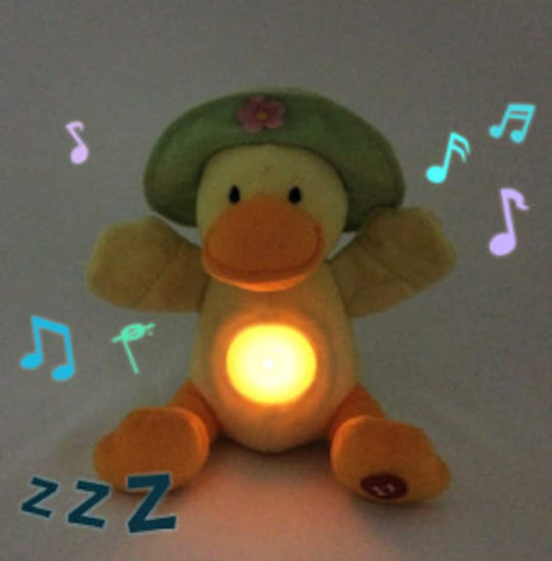 Soft Toy Cuddly Plush Stuffed Animal LED Night Light - Little Yellow ...