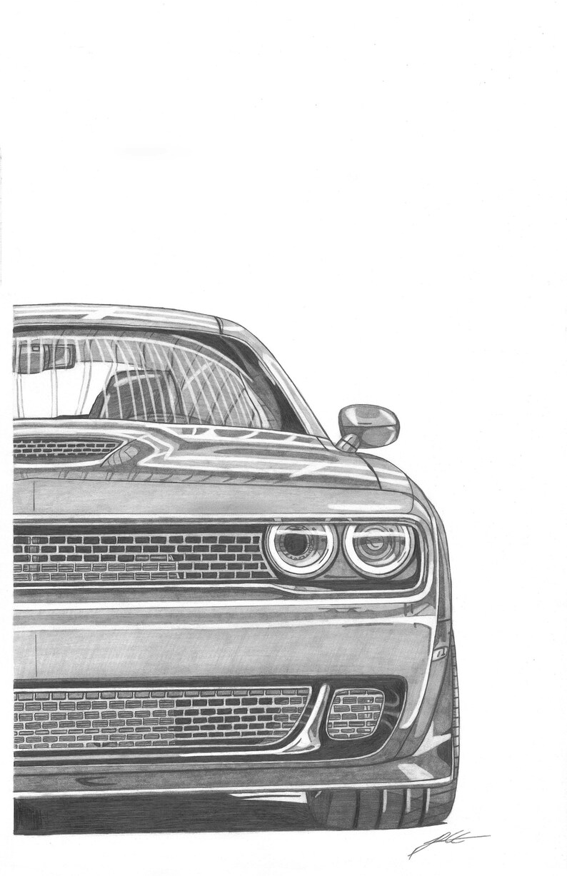 Set 012 Dodge Challenger R T Widebody Etsy