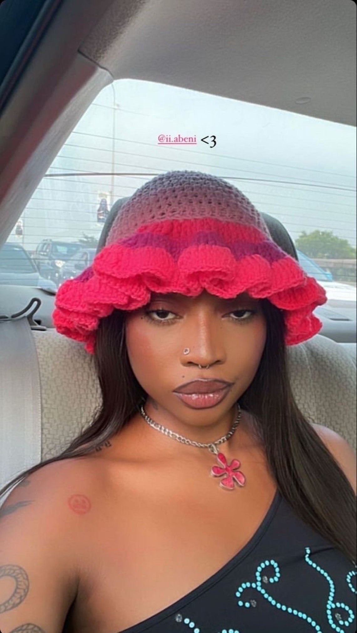 Ombré Wavy Brim Hat - Etsy