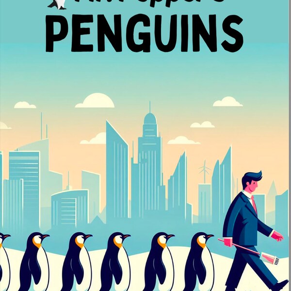 Penguin Book Poster - Etsy UK