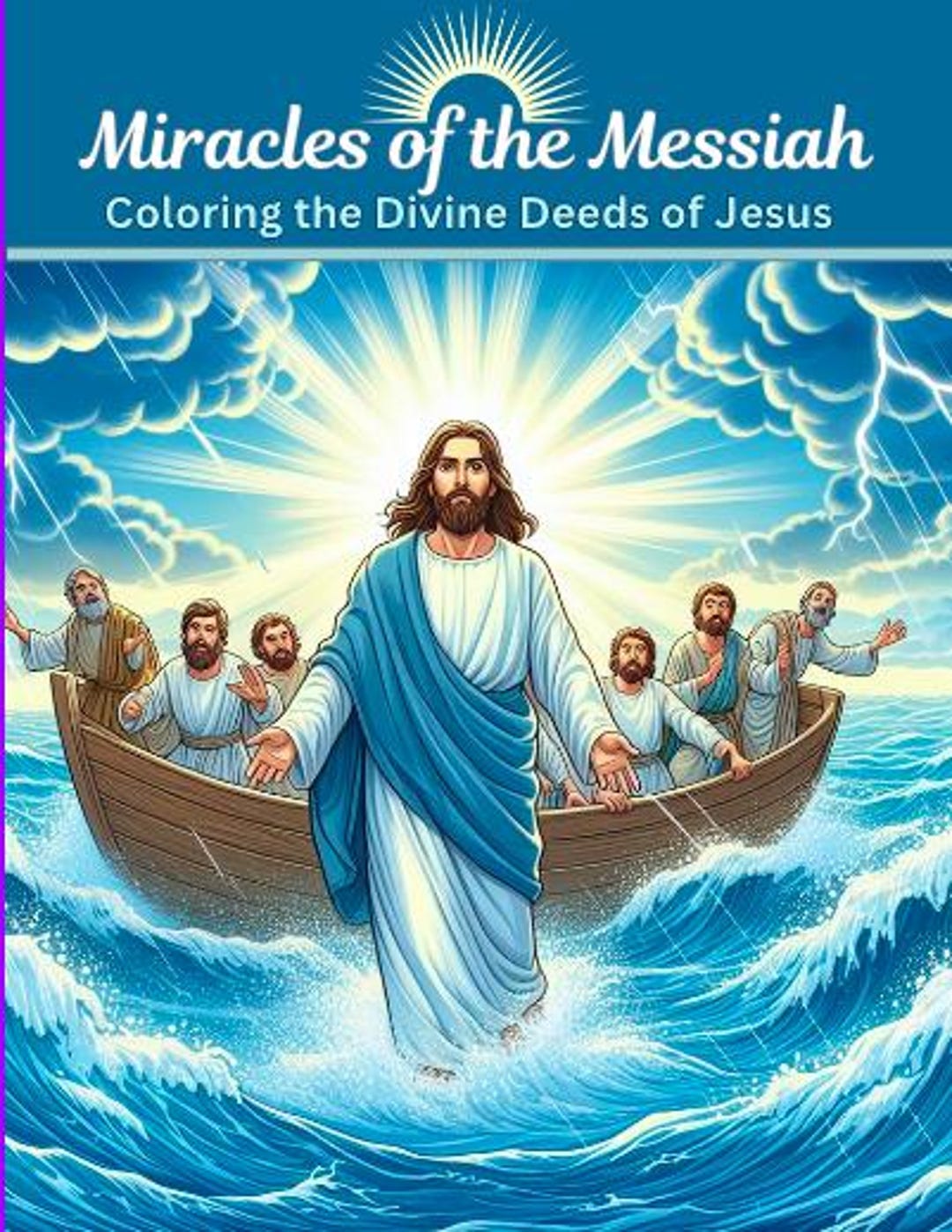 Miracles of Jesus Coloring Pages - Etsy