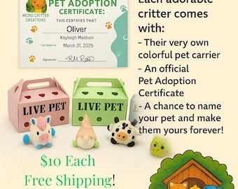 critters certificate