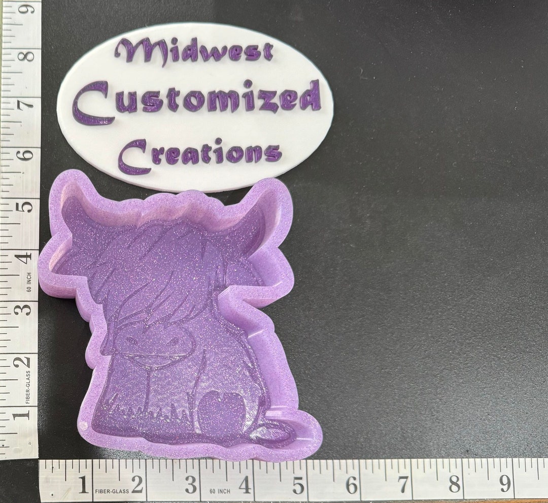 Cute Highland Cow Mold - Etsy